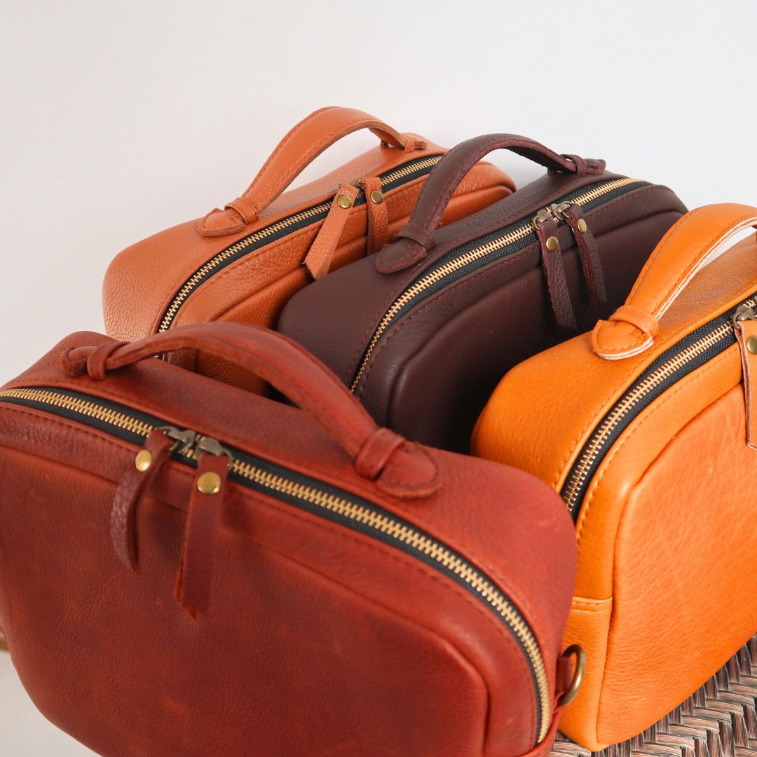 Betsy Maxi Box Bag - Costal Leather Bags