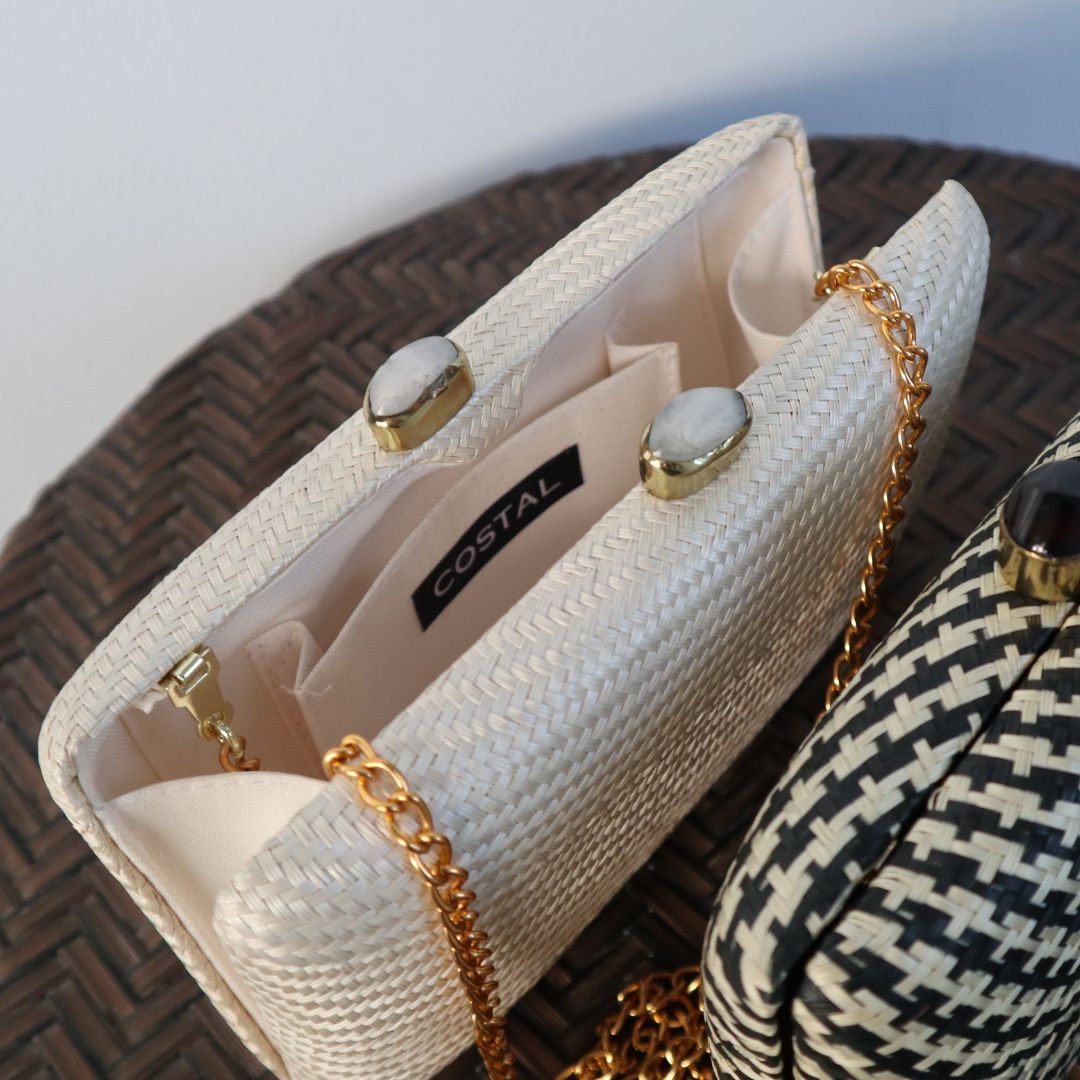 Blair Buri Clutch Bag - Costal Leather Bags