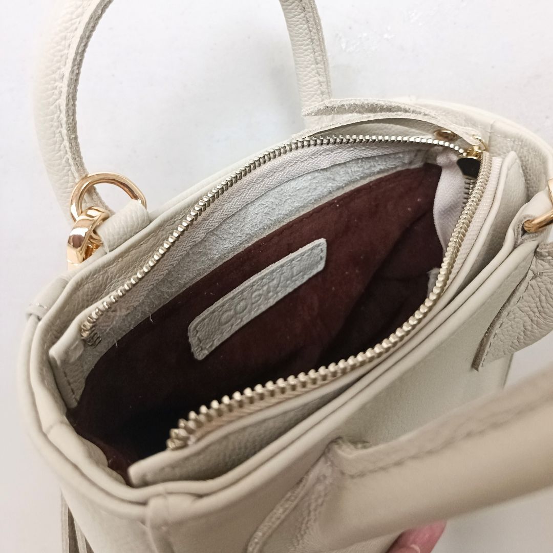 Milan Mini Square Handbag - Costal Leather Bags