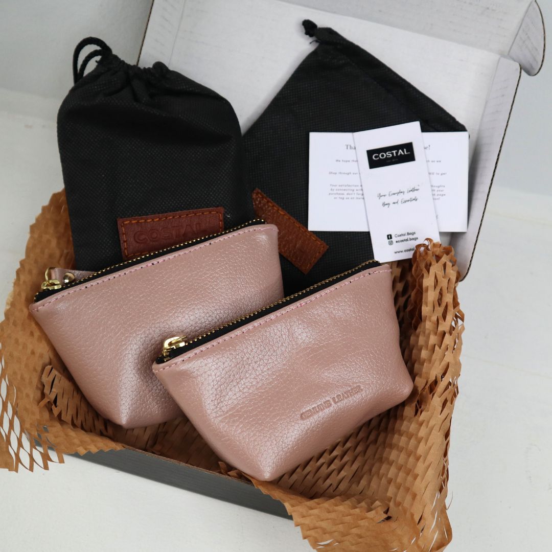Coin Pouch Gift Bundle - Costal Leather Bags