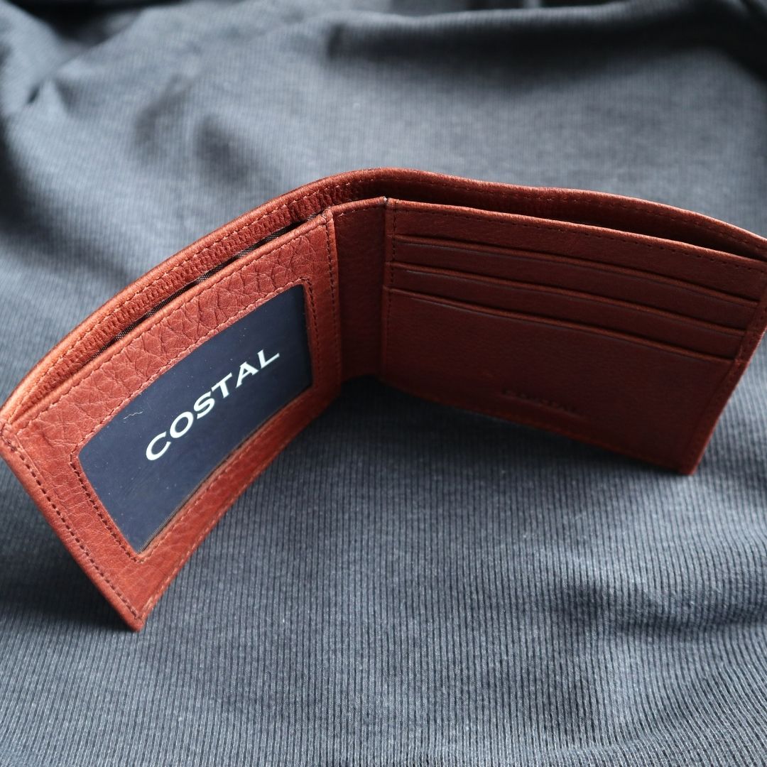 Classic Men's Wallet - Costal Leather Bags