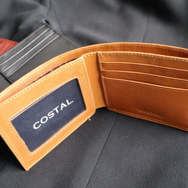 Classic Men's Wallet - Costal Leather Bags