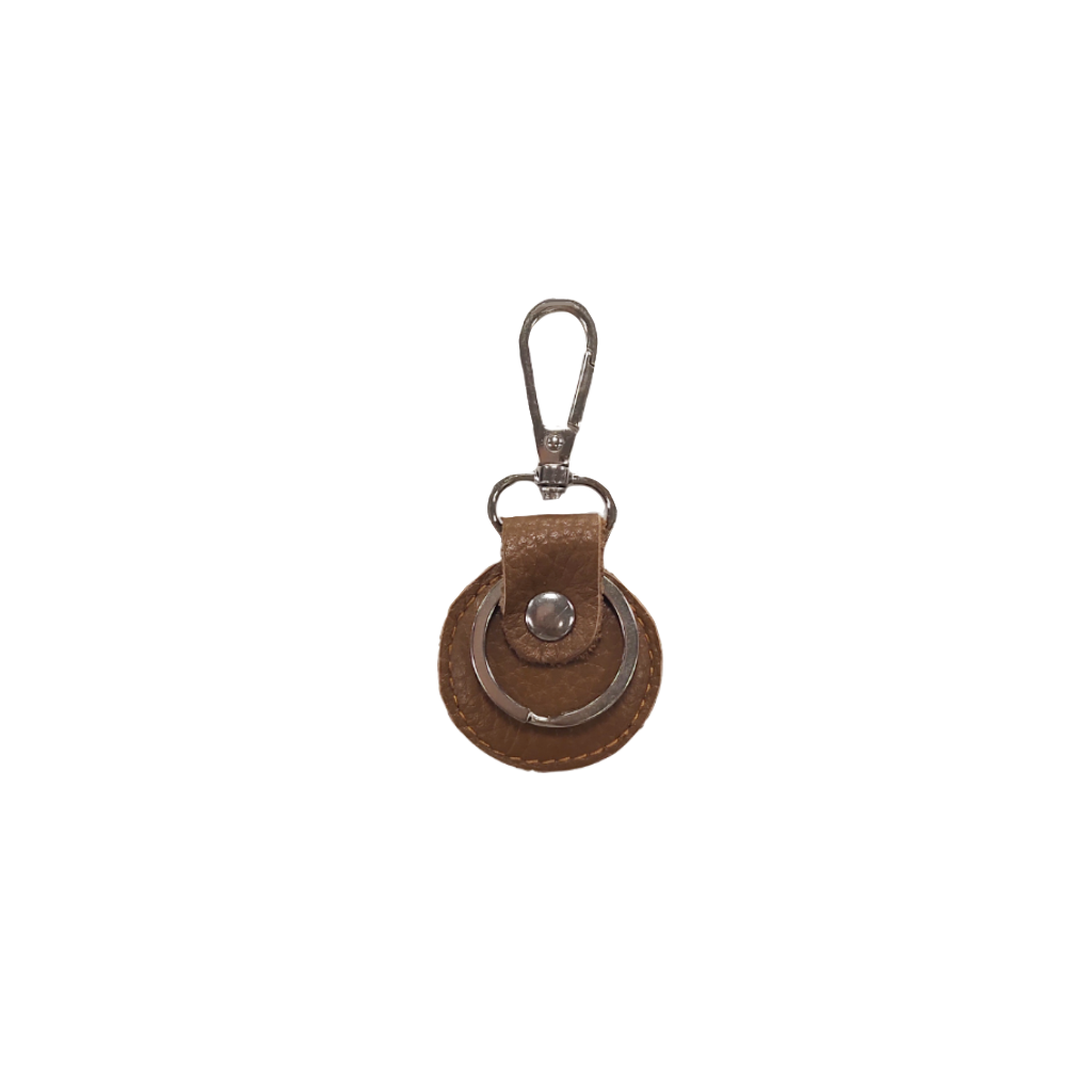 Round Key Fob - Costal Leather Bags